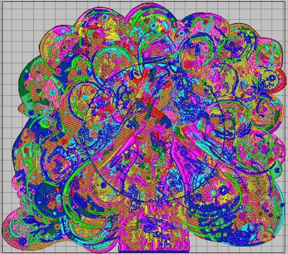 Beautiful-Girl-Patch – EMB digitize